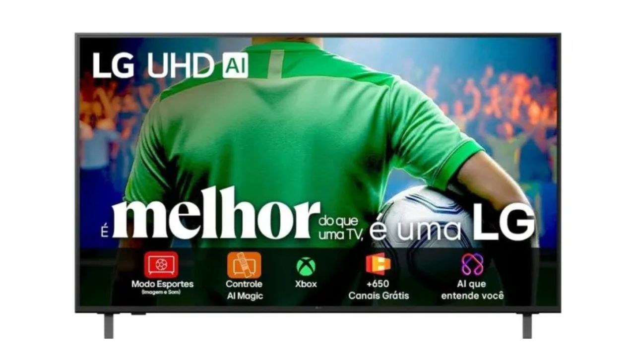 Smart TV LG QNED73 50” 4K vale a pena em 2026? Review completo, ficha ...